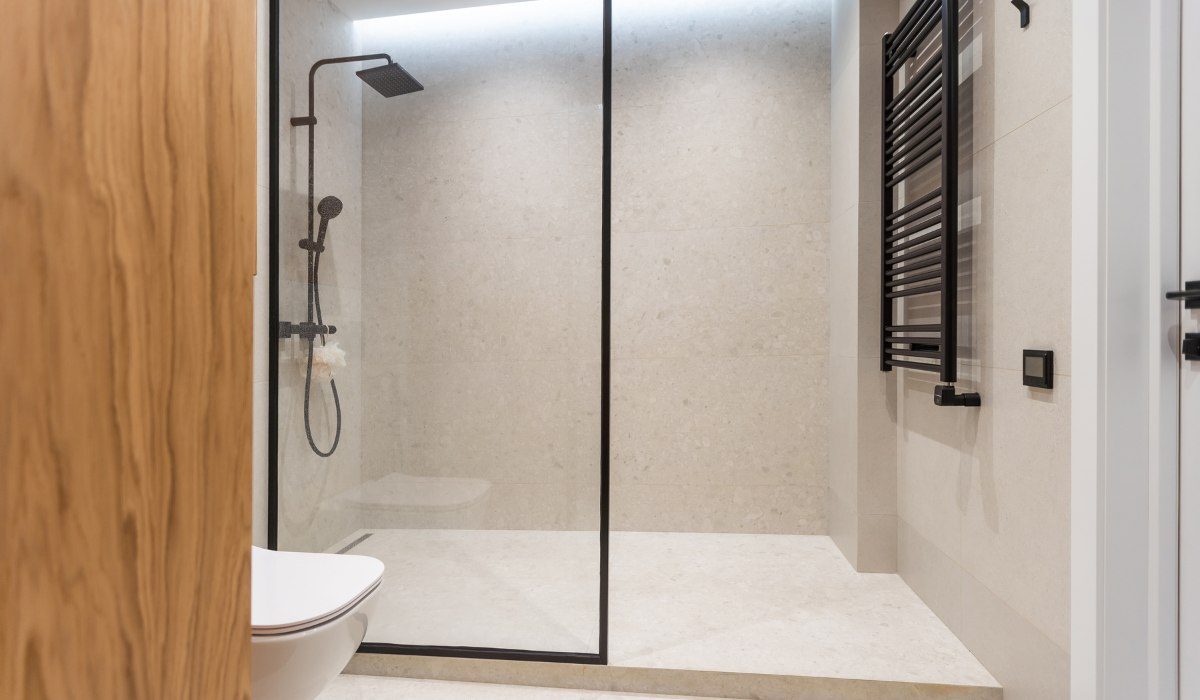 10 stylish bathroom glass partition ideas