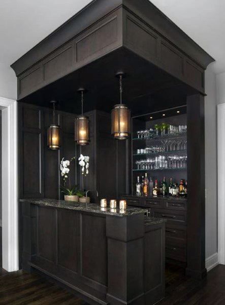 15 hidden bar counter ideas for home decor