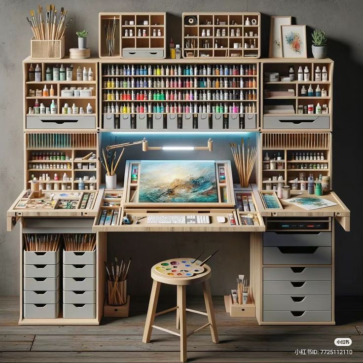 Artist desk setup ideas to boost productivity