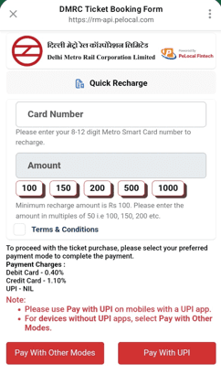 Delhi Metro commuters can now recharge smart cards on Whatsapp